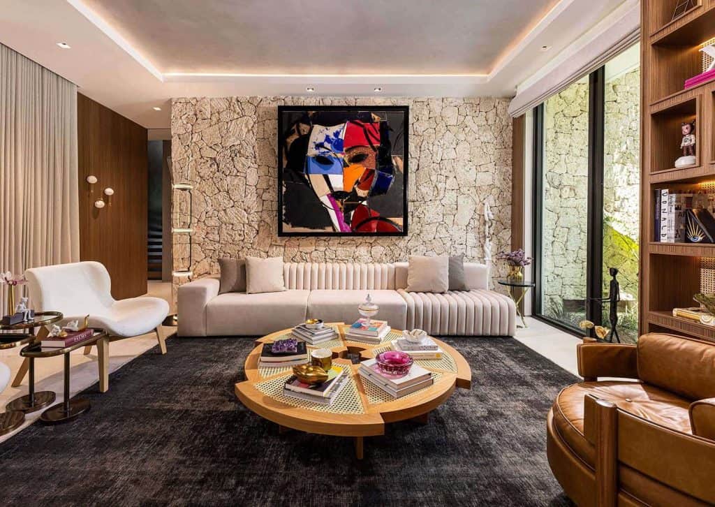 This dream home is an elegant showpiece of contemporary Miami design