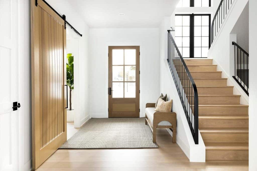 This modern dream home tour in Minnesota has beautiful living spaces