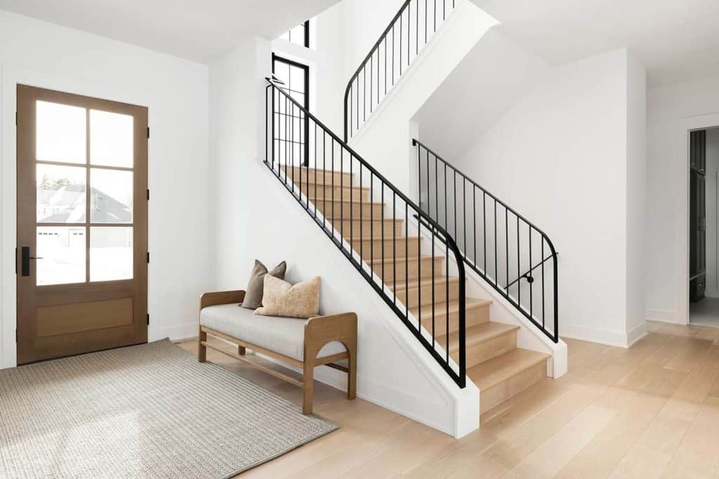 This modern dream home tour in Minnesota has beautiful living spaces
