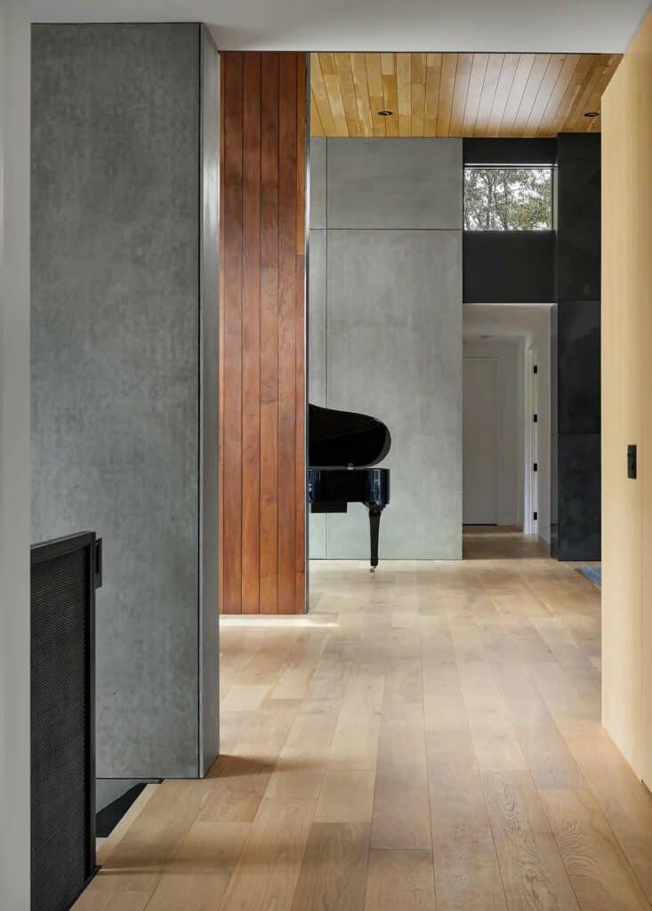 A beautifully reimagined home in Minnesota nestles into a cloud forest