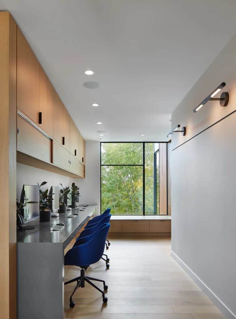 A beautifully reimagined home in Minnesota nestles into a cloud forest