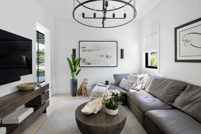 Tour this modern river house in Florida with spectacular design details