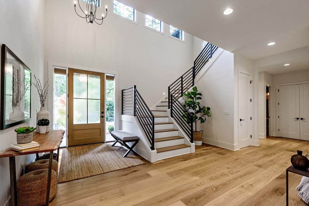 Step into this inviting Oregon house with modern rustic features