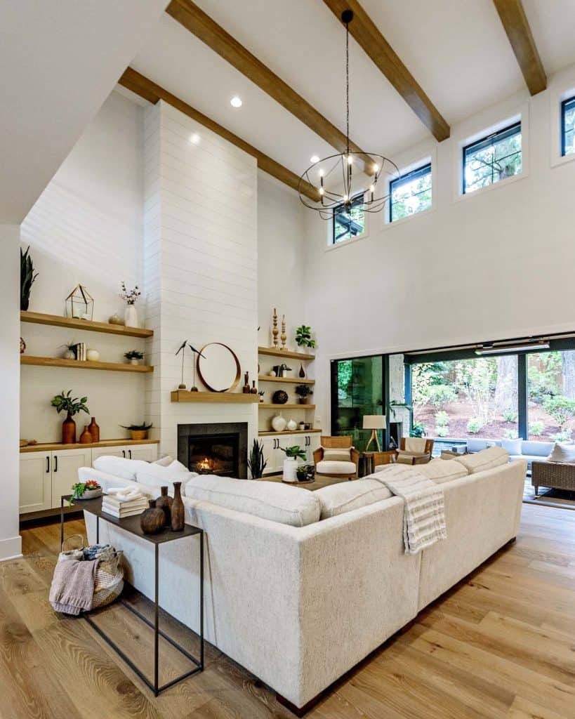 Step into this inviting Oregon house with modern rustic features