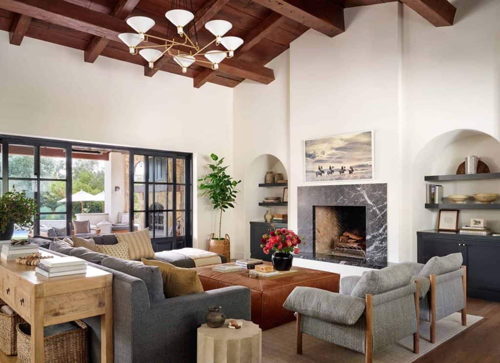 Tour an updated Spanish home in Rancho Santa Fe with a fresh twist