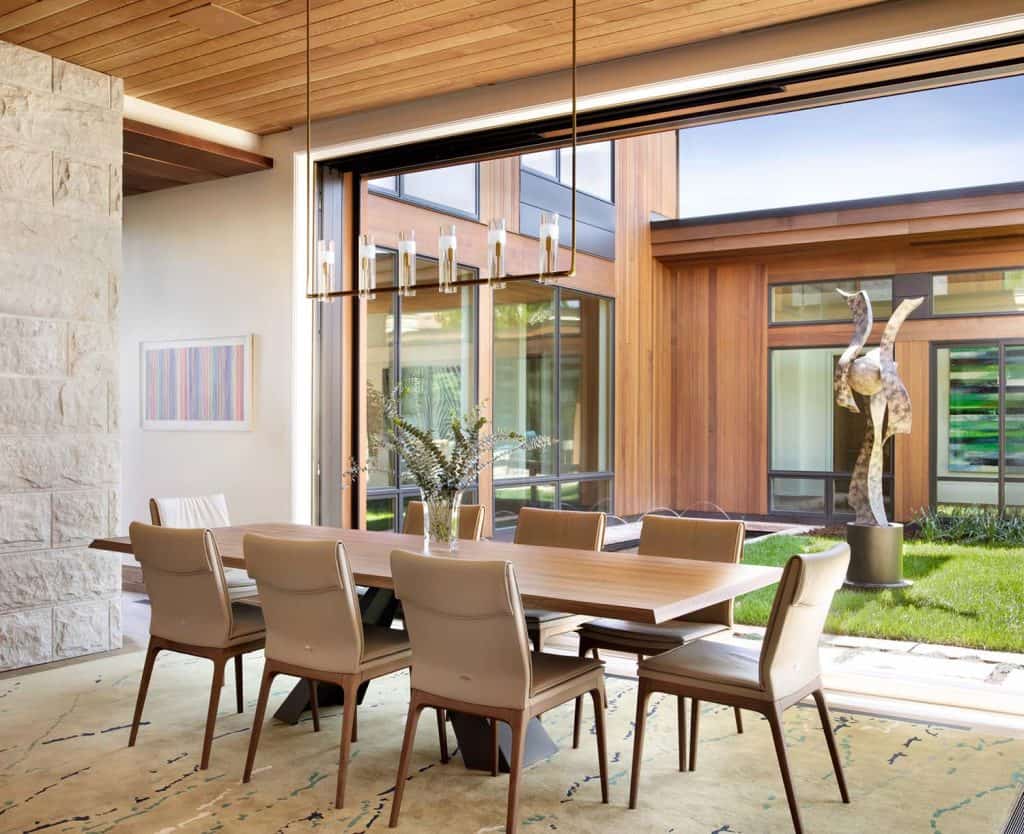 See inside this urban house built around an amazing courtyard in Denver