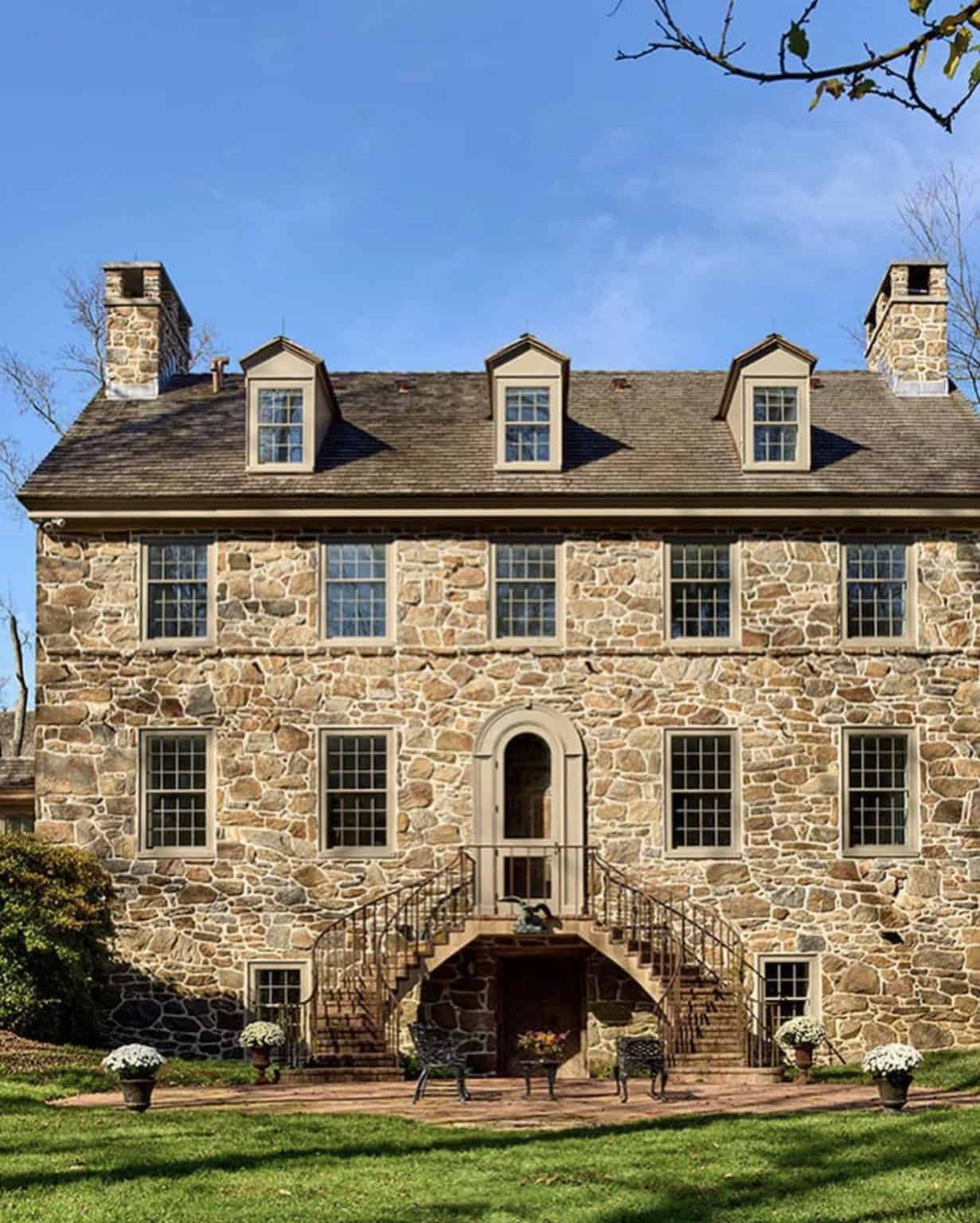A historic stone house gets a beautiful update in the Pennsylvania ...