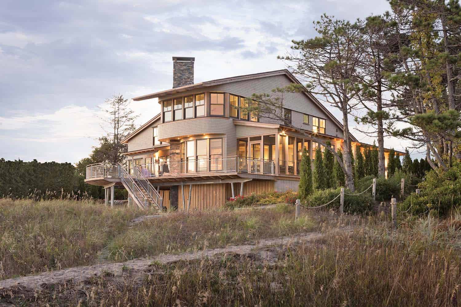 Modern Beach House Maine Luxury Oceanfront Homes For Sale In Maine,
