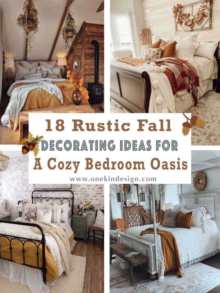 18 Rustic Fall Decorating Ideas For A Warm And Cozy Bedroom Oasis