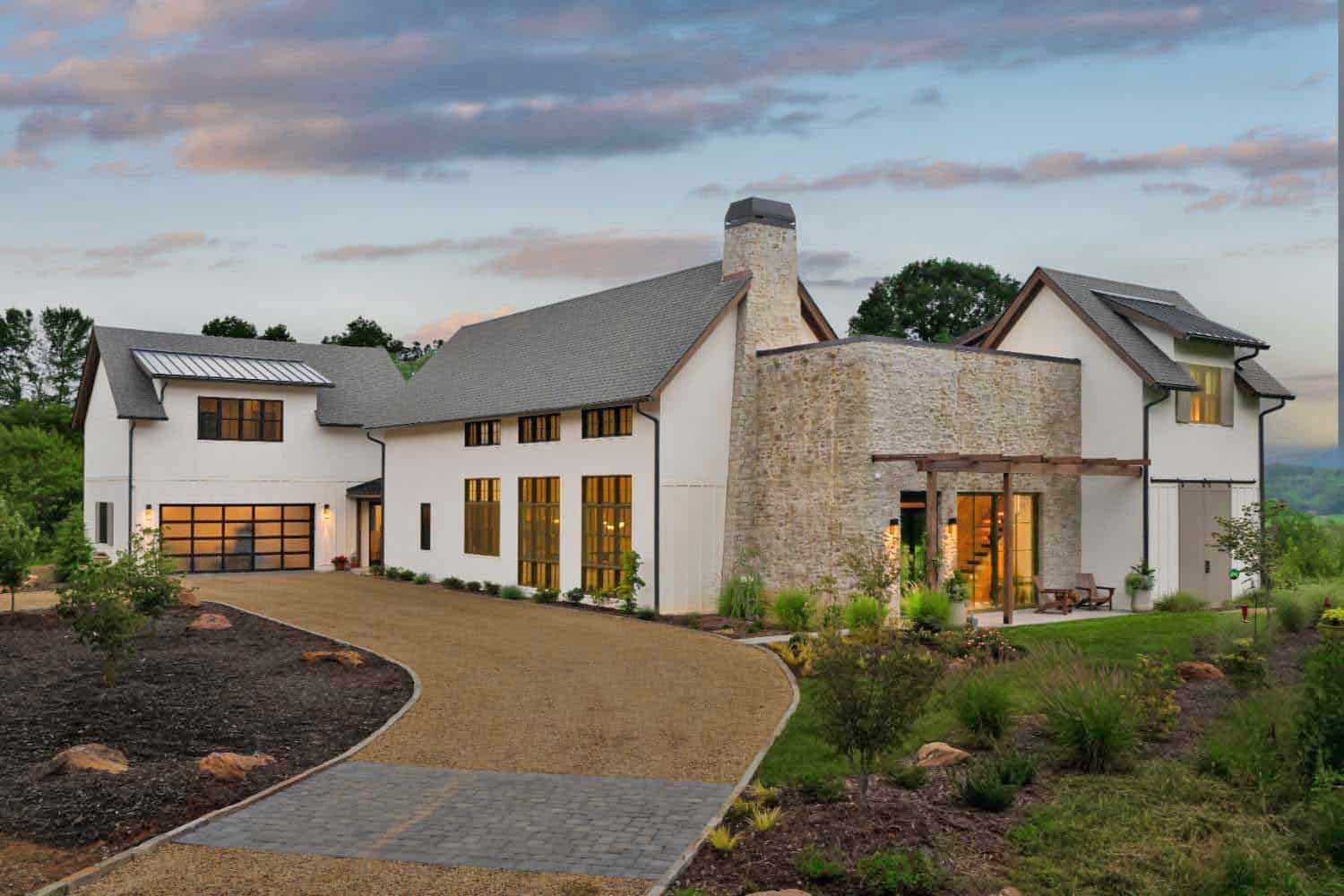 English Country Home Stone Stucco And Exterior
