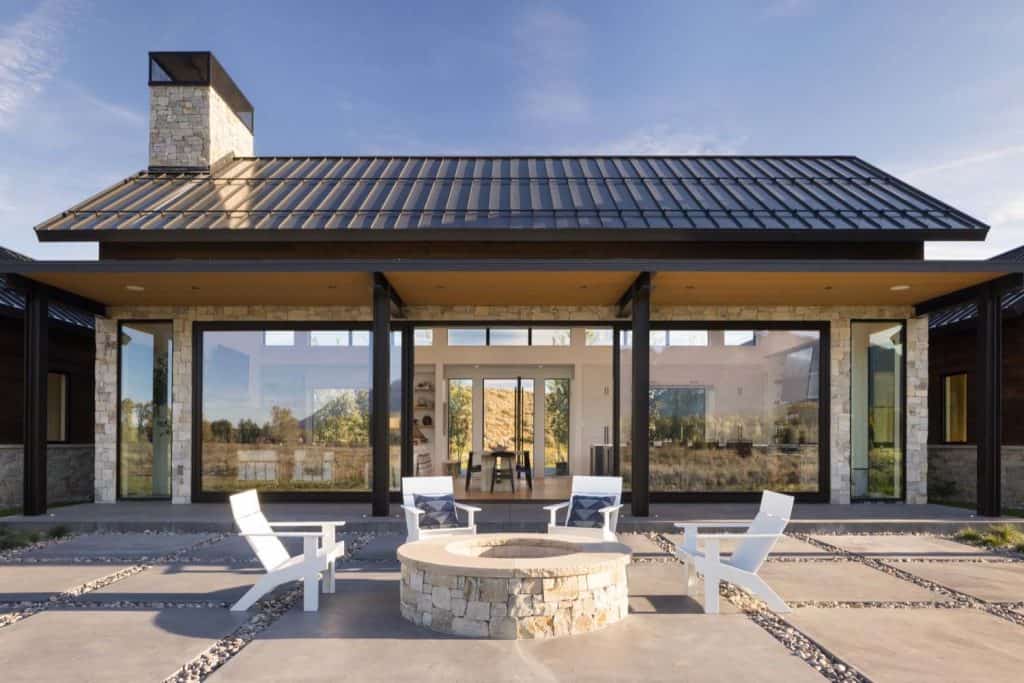 This incredibly beautiful home boasts majestic views of the Teton Mountains