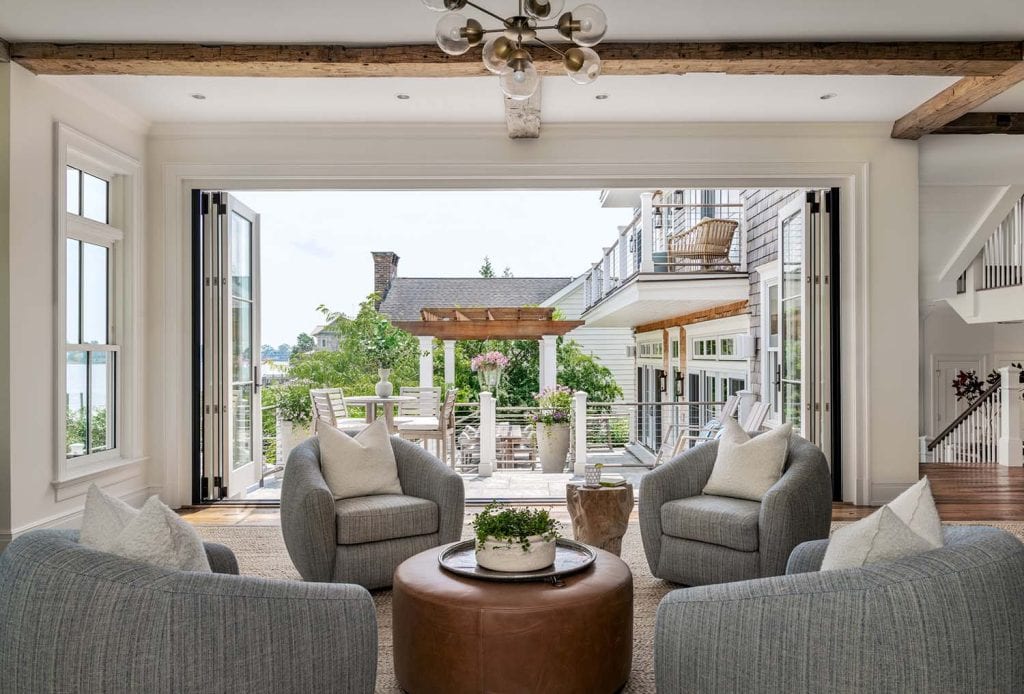 See this gorgeous waterfront house in Greenwich with extraordinary details