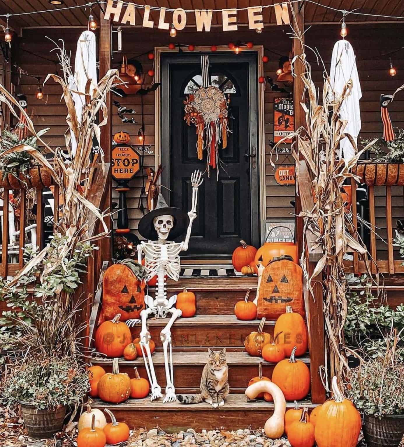 23 Spooktacular Outdoor Halloween Decorations To Haunt Your Yard