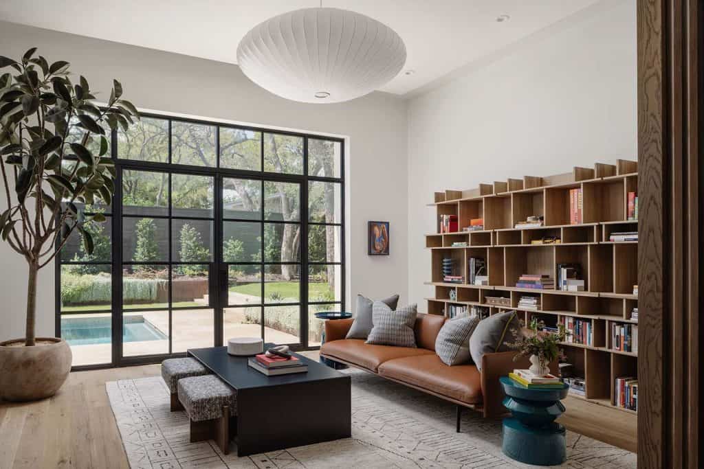 Step into this beautiful Austin home hidden amongst majestic live oaks