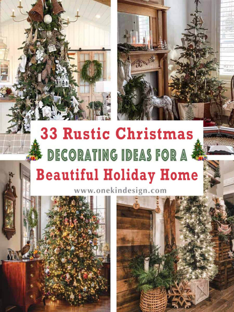 33 Cozy Rustic Christmas Decorating Ideas You’ll Love This Holiday Season