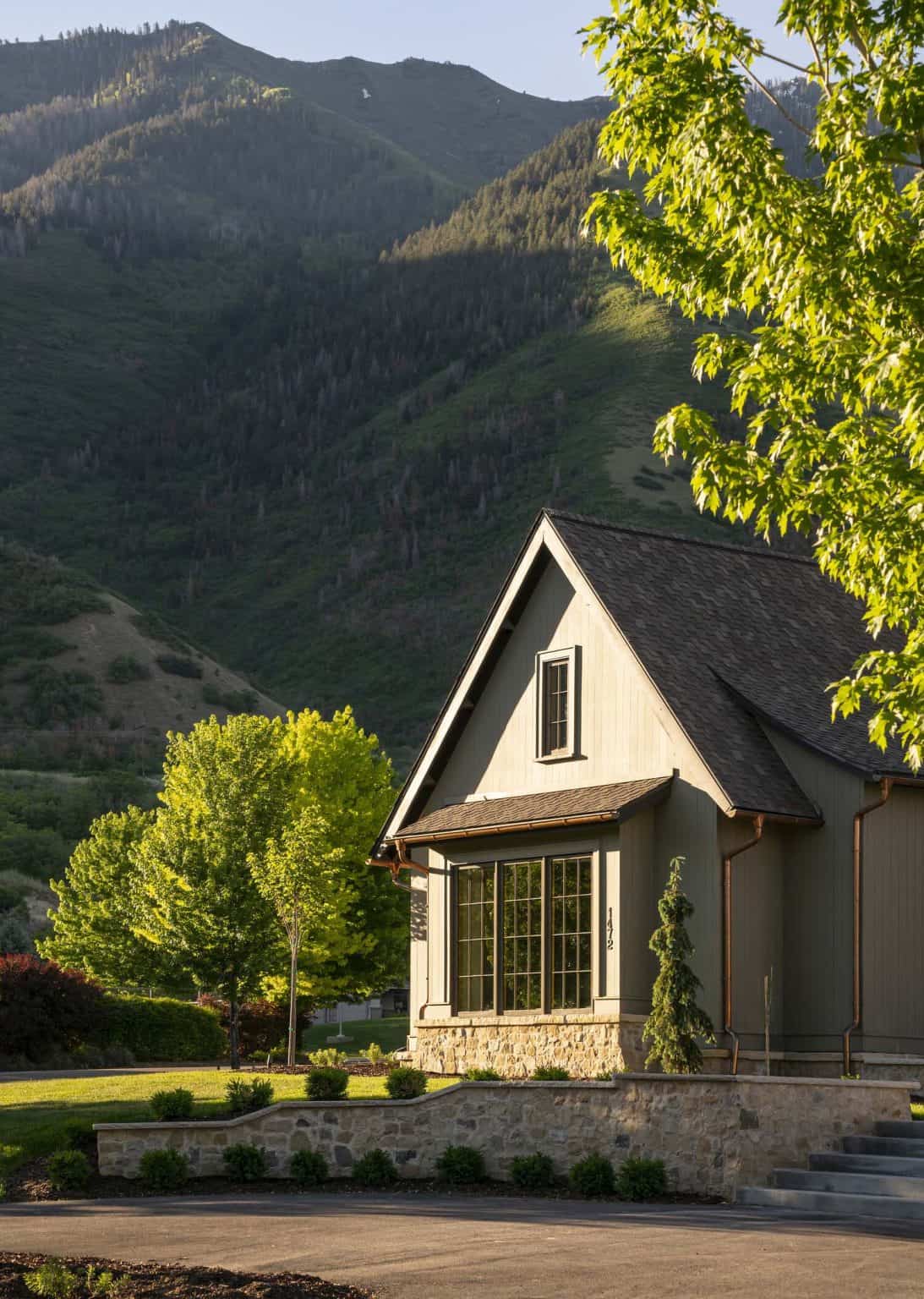 See this gorgeous English country style home with charming details in Utah