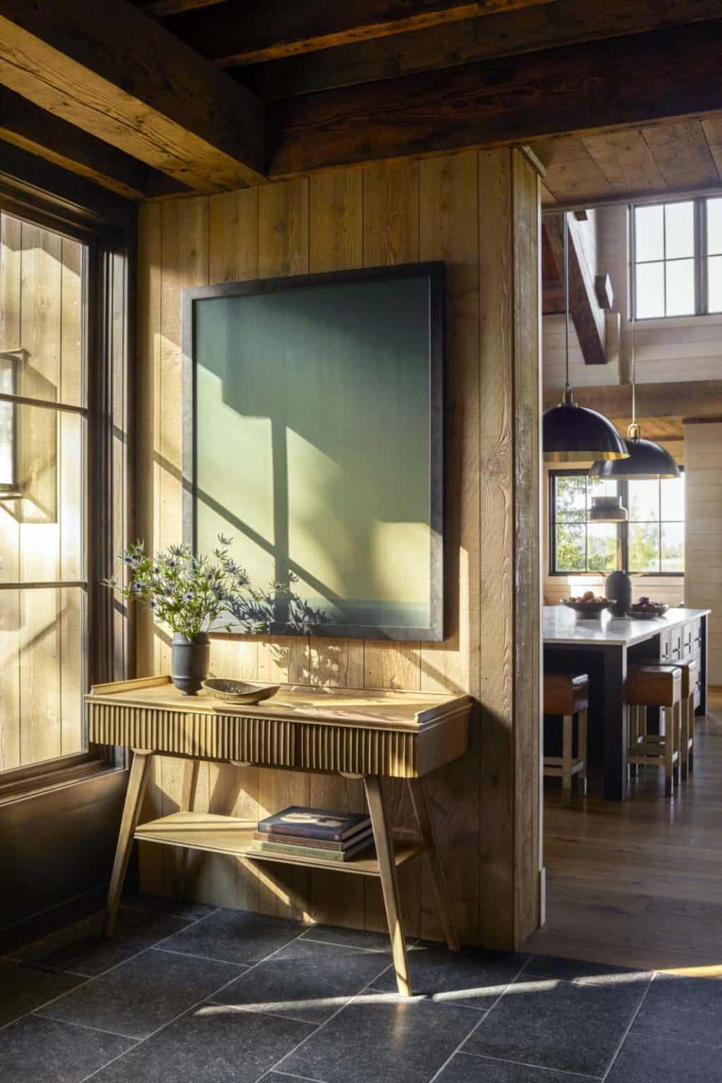Step into this modern meets rustic retreat surrounded by nature in Montana