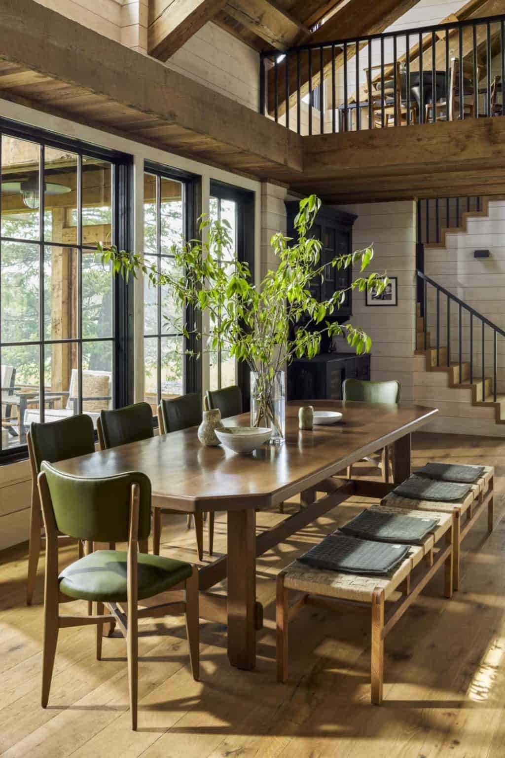 Step into this modern meets rustic retreat surrounded by nature in Montana