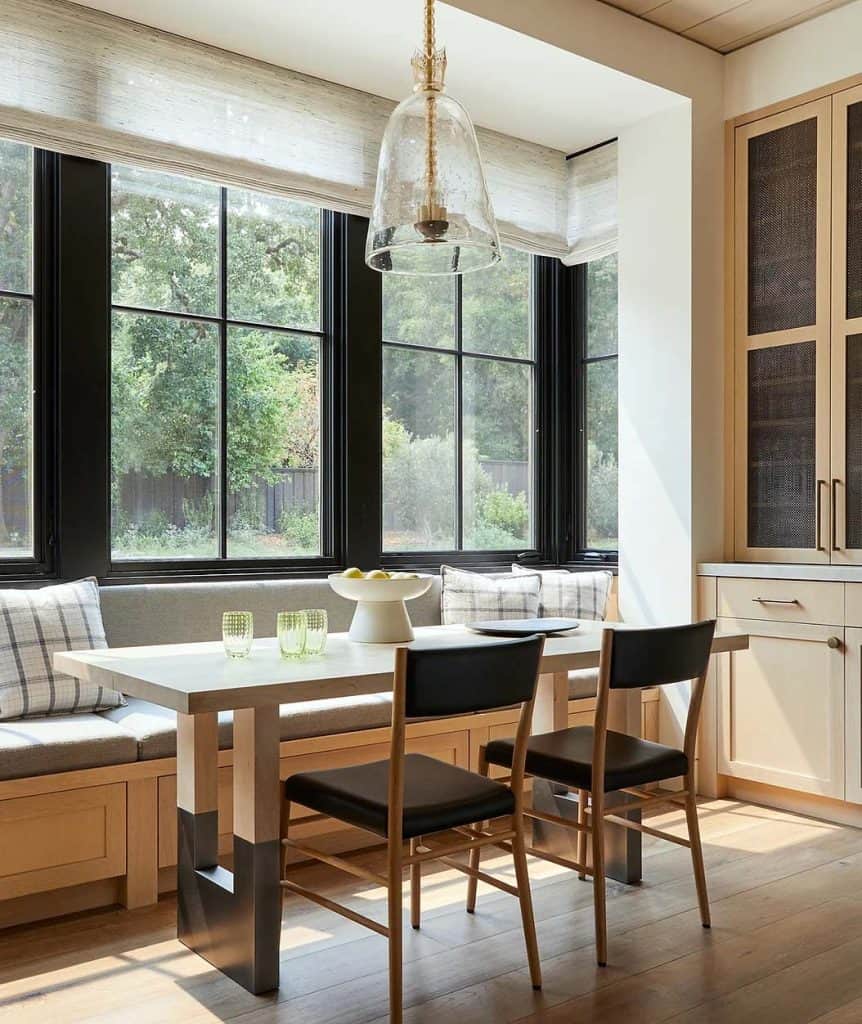 See this agrarian inspired home in Woodside in harmony with nature