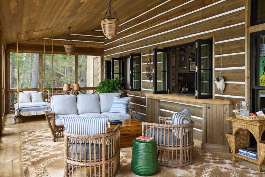 Step into this rustic North Woods Wisconsin cabin with charming details