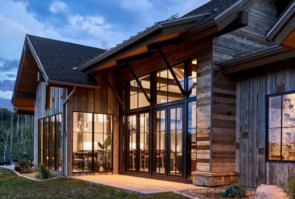 Rustic meets modern in this charming Colorado mountain home