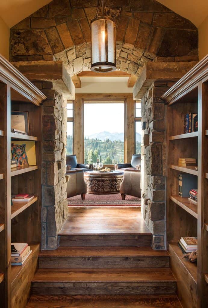 Step into this mountain rustic dream home nestled in the Rocky Mountains