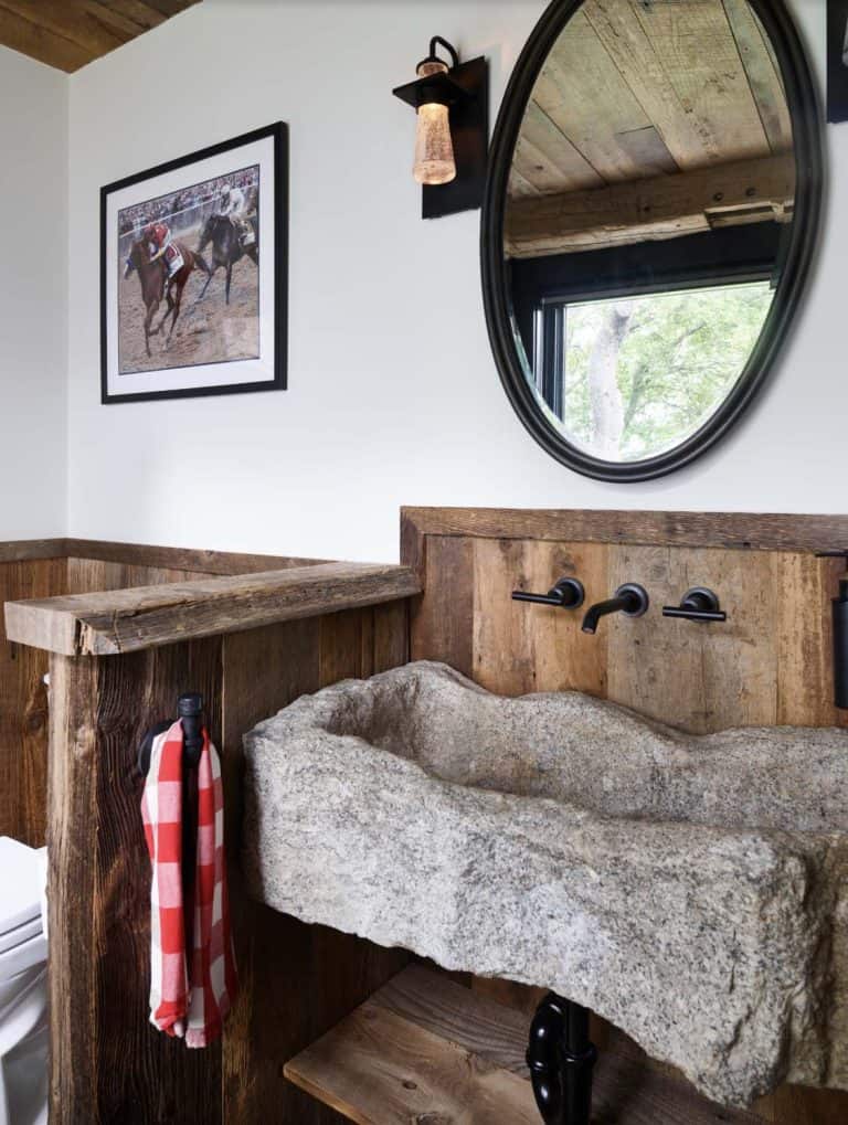 27 Beautiful Rustic Bathroom Design Ideas For A Welcoming Oasis