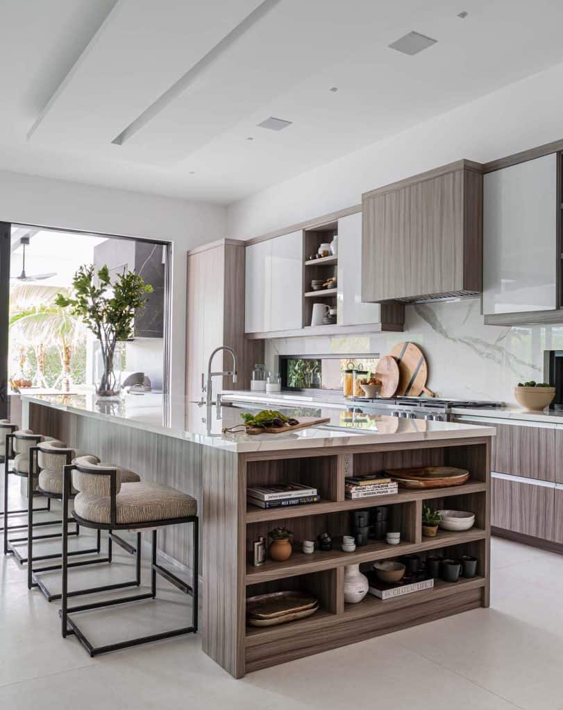Tour this stunning California modern style home in Boca Raton, Florida