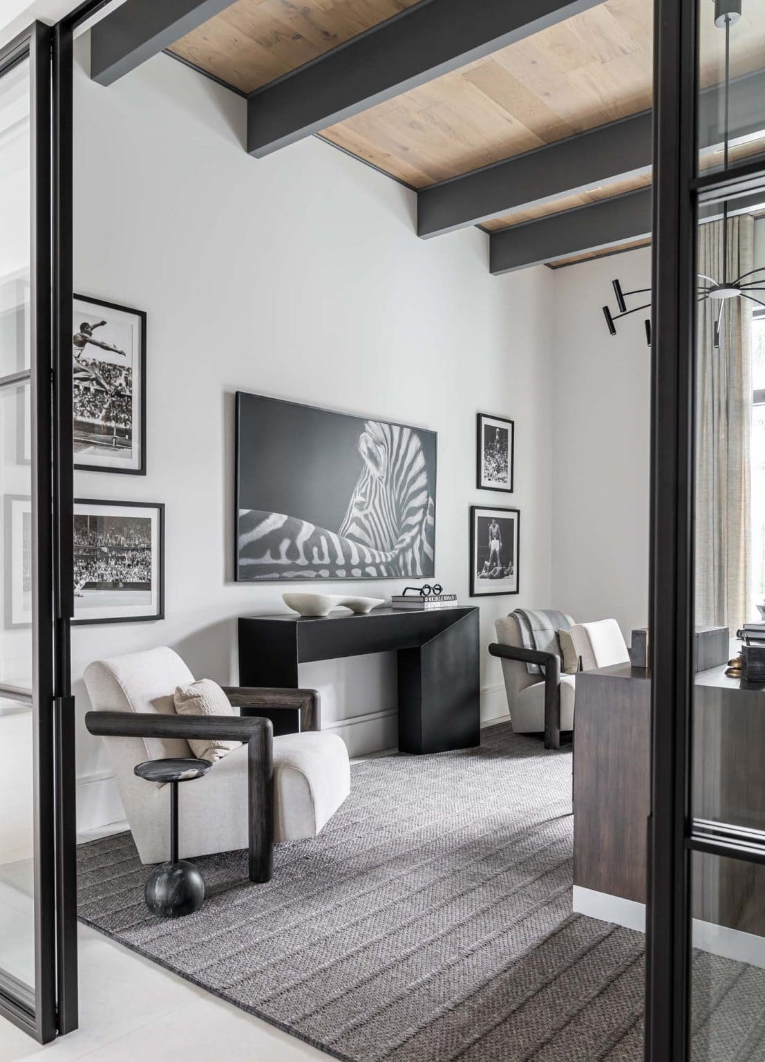 Tour this stunning California modern style home in Boca Raton, Florida