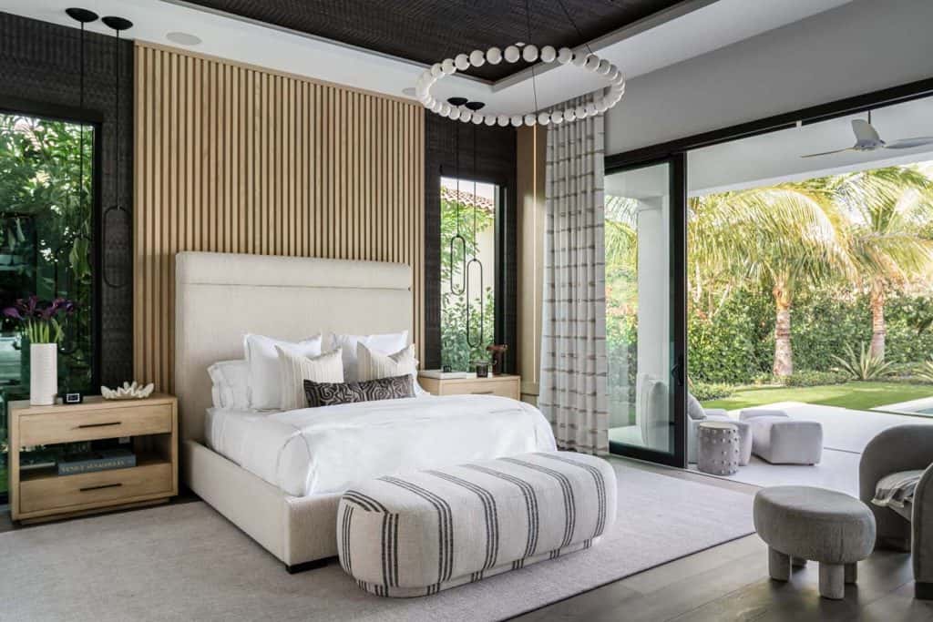 Tour this stunning California modern style home in Boca Raton, Florida