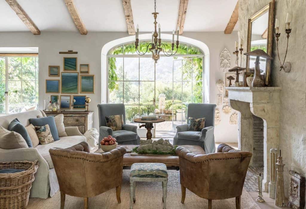 Tour a European inspired country home with stunning details in Ojai ...