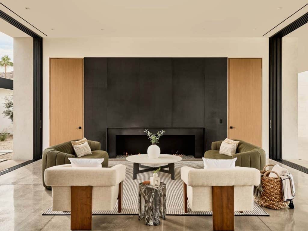 This spectacular courtyard style house celebrates beauty of Arizona desert