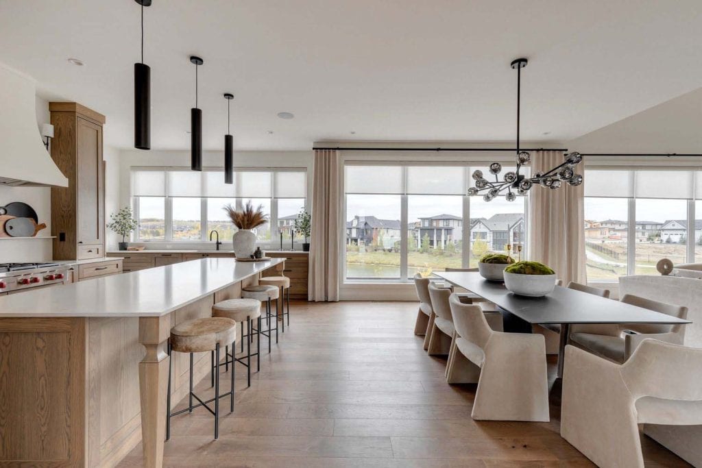 Old world charm meets contemporary luxury in this gorgeous Calgary house