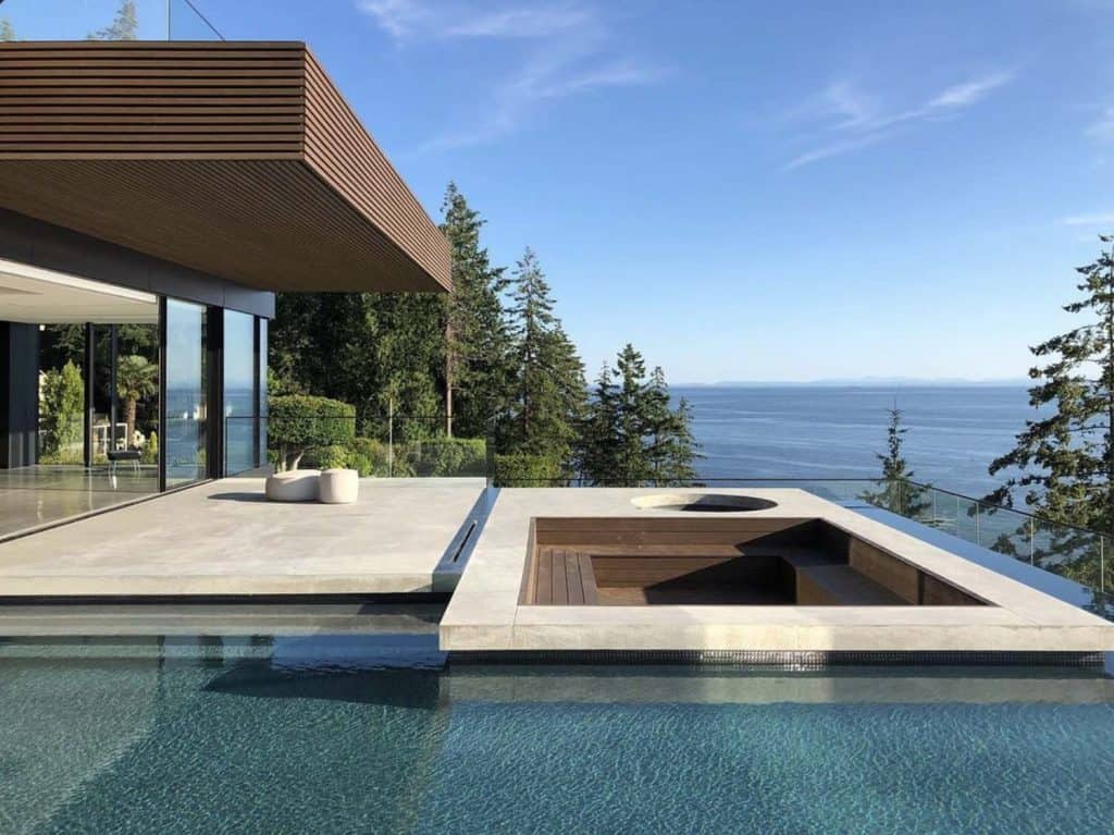 Cliffside house has absolutely amazing views of British Columbia’s Howe ...