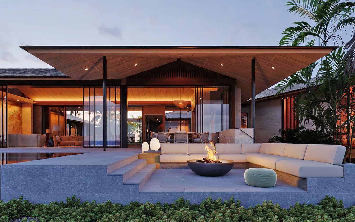 California Modern Tropical Architecture Modern Tropical Architecture