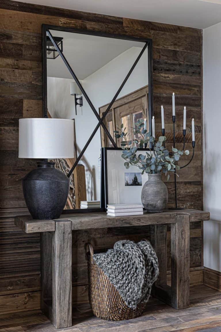 Rustic charm meets modern comfort in this Blue Ridge Mountains escape