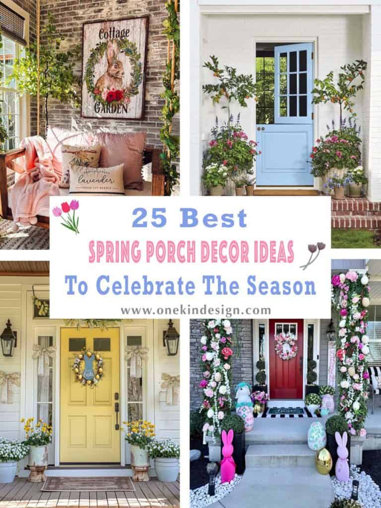 25 Best Spring Porch Decor Ideas To Celebrate The Season