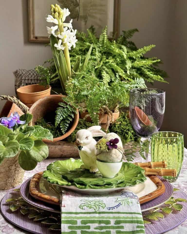 22 Easter Table Settings And Centerpieces For Stunning Spring Decor