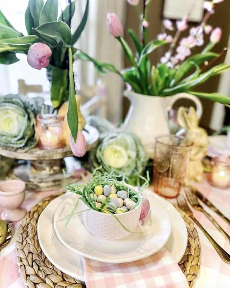 22 Easter Table Settings And Centerpieces For Stunning Spring Decor