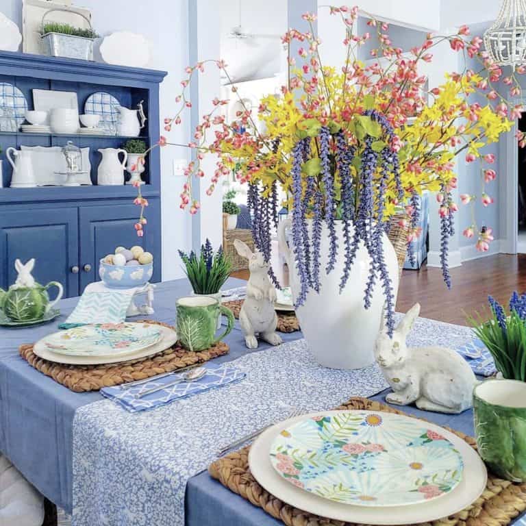 22 Easter Table Settings And Centerpieces For Stunning Spring Decor