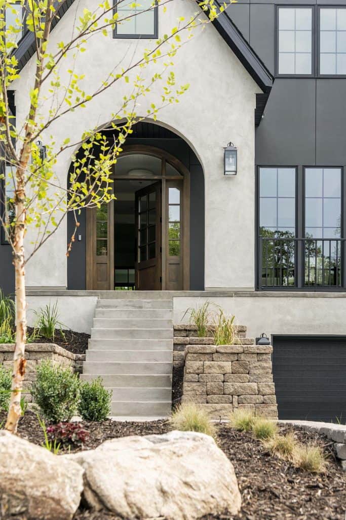 Tour this extraordinary modern French Tudor style house in Minneapolis