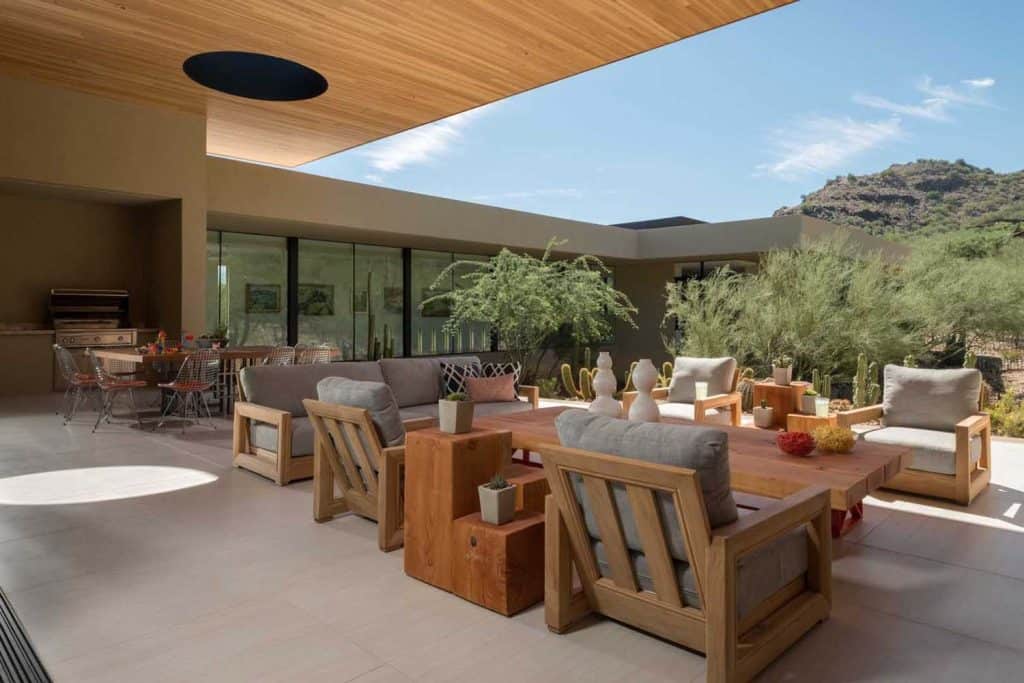 Inside a rammed earth home that celebrates the Arizona desert landscape