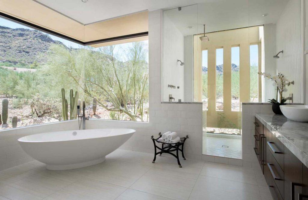 Inside a rammed earth home that celebrates the Arizona desert landscape