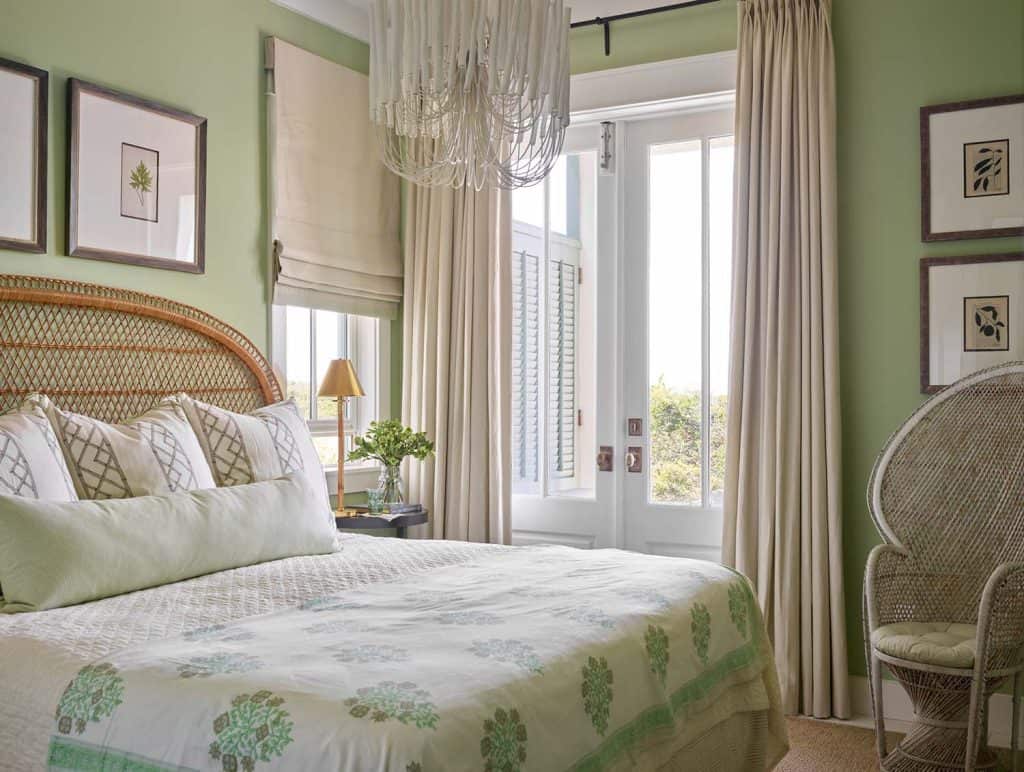 This incredibly serene Rosemary Beach house has amazing waterfront views