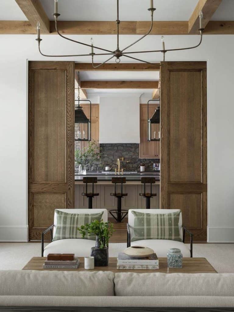 Step inside a countryside home in Georgia with stunning living spaces
