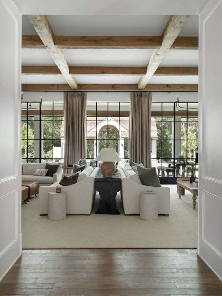 Step inside a countryside home in Georgia with stunning living spaces