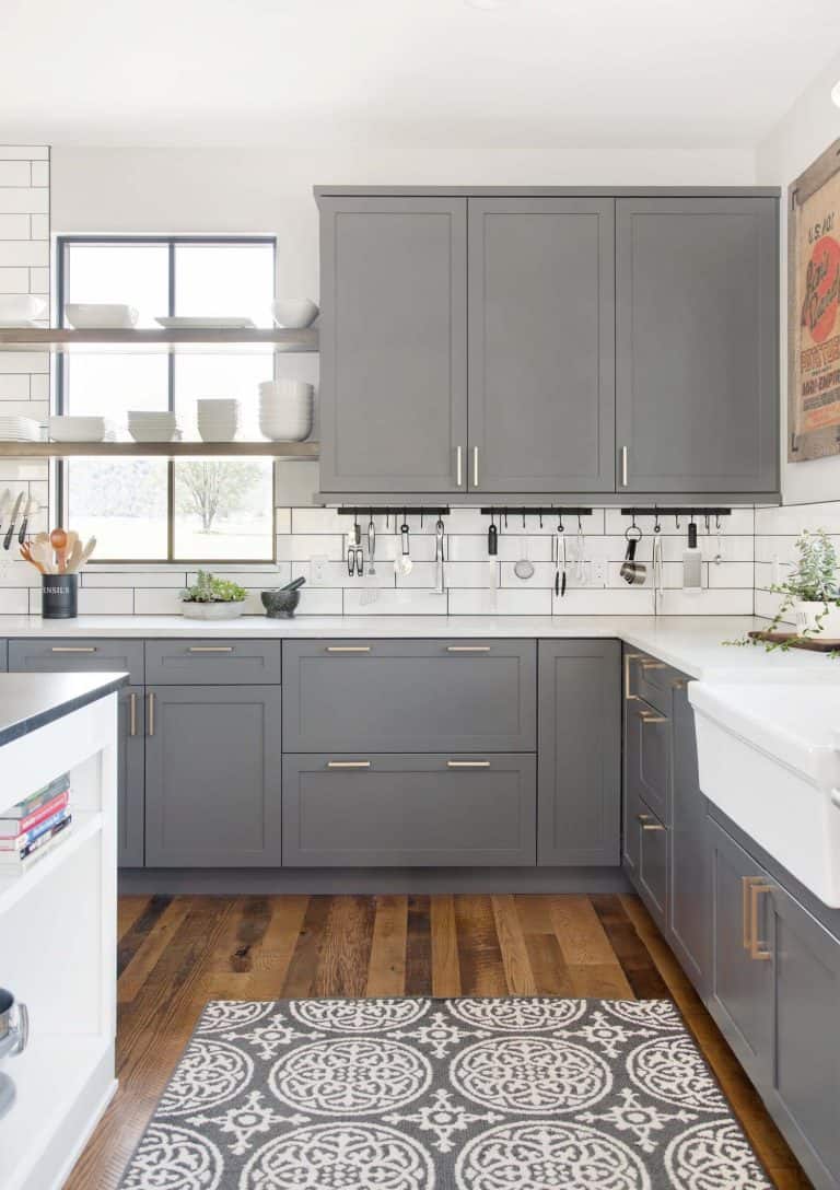 See this cozy and inviting modern farmhouse in the Colorado mountains