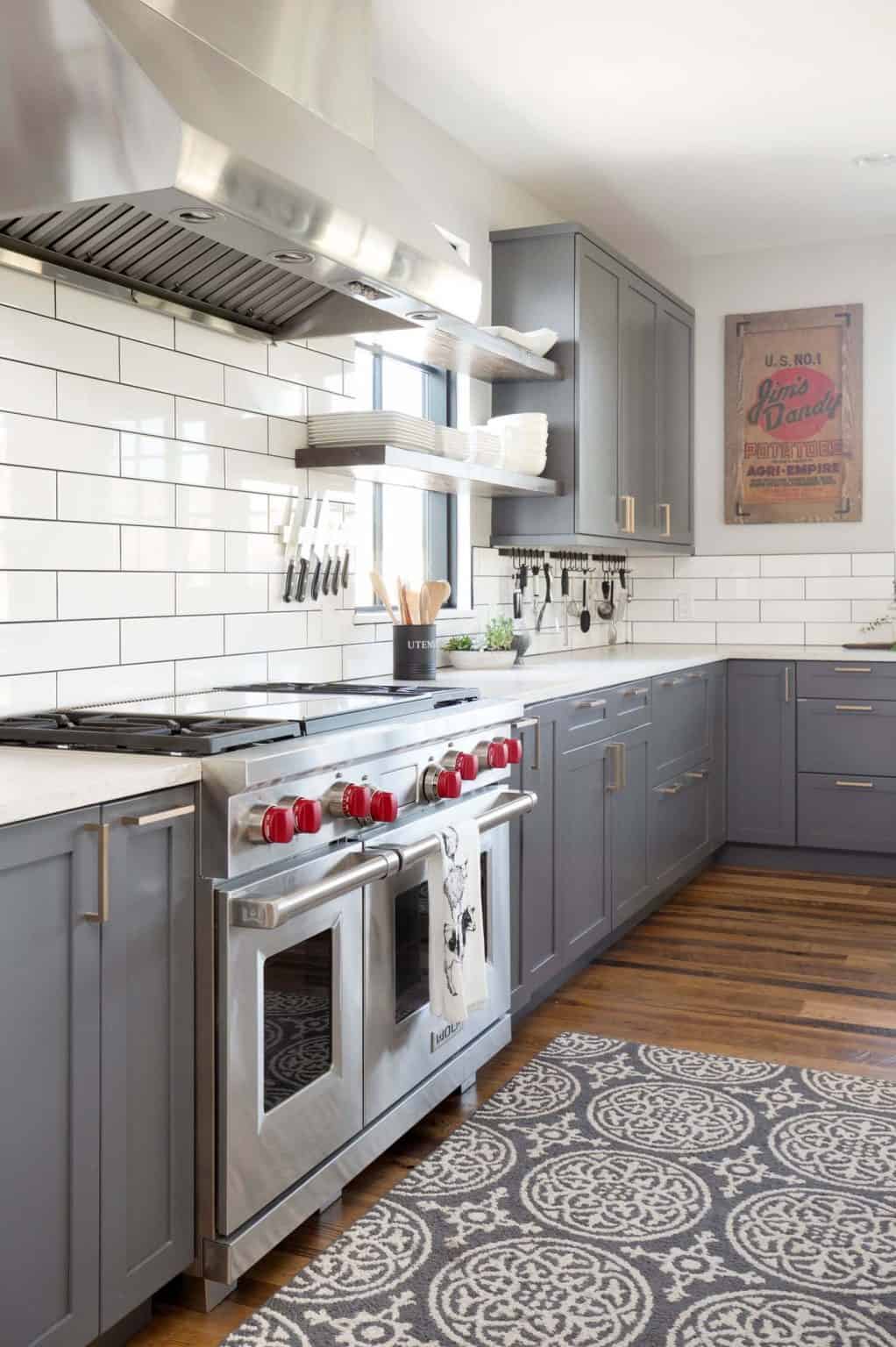 See this cozy and inviting modern farmhouse in the Colorado mountains