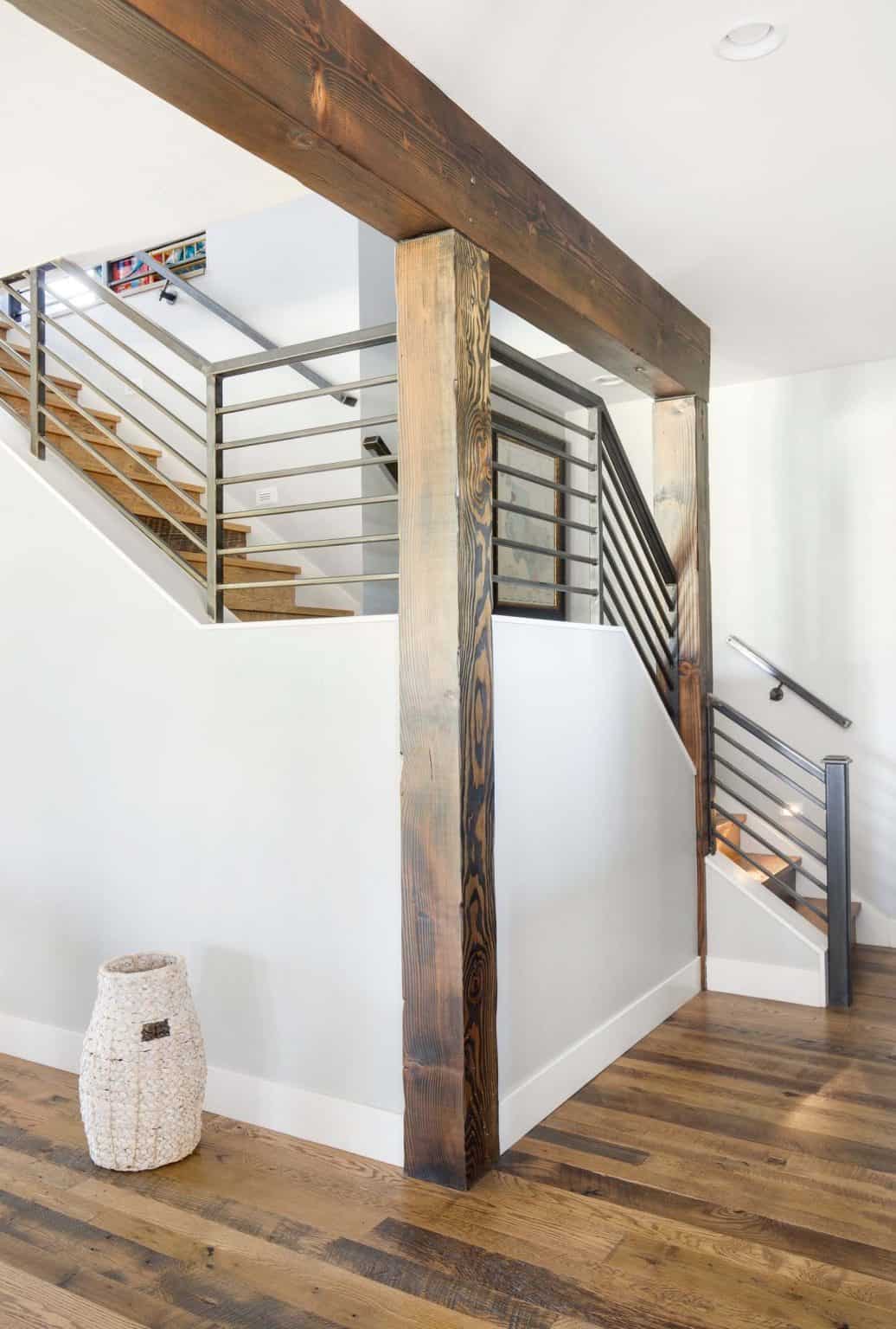 See this cozy and inviting modern farmhouse in the Colorado mountains