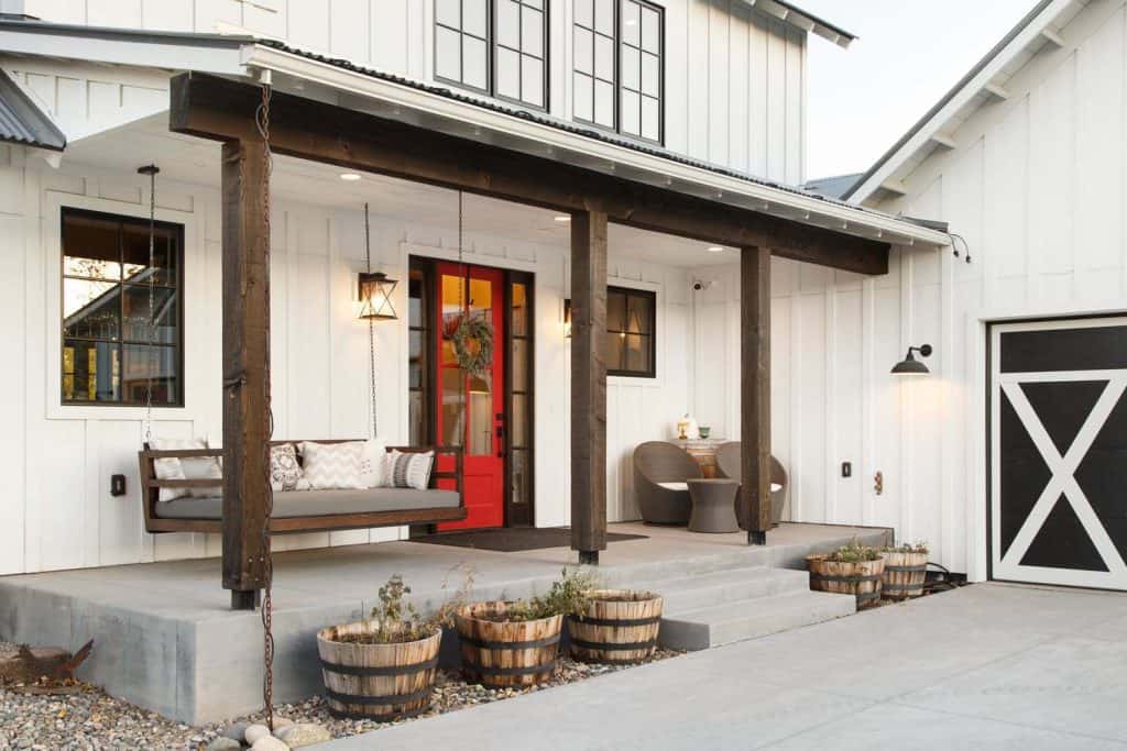 See this cozy and inviting modern farmhouse in the Colorado mountains